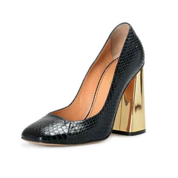 DSQUARED2 | Shoes | Dsquared2 Womens Python Leather High Heel Pumps | Poshmark